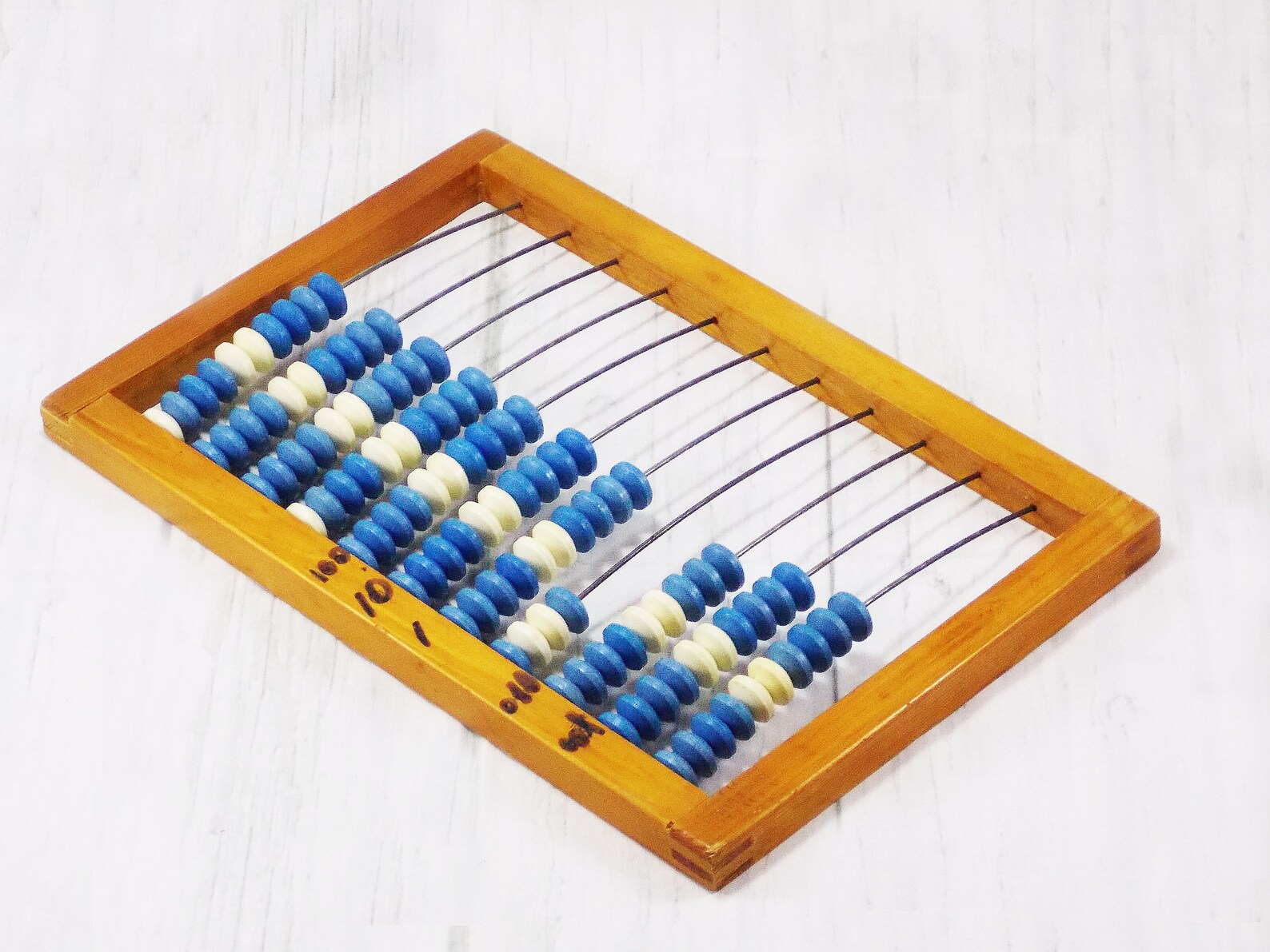 Old Abacus Wood Beads Plastic Abacus Kids Toy Unique Abacus Computer ...