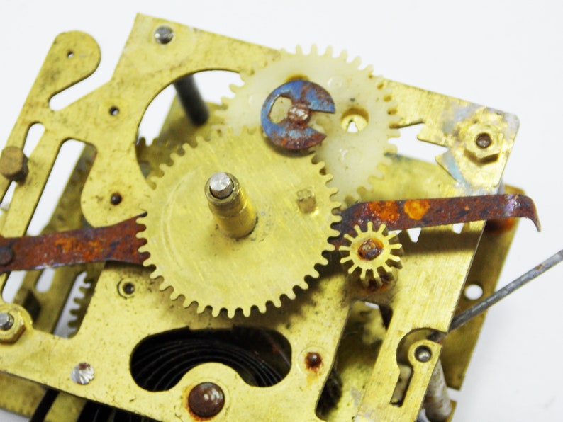 Movement Clock Parts Broken Alarm Clock Mechanism Clock Repair | Etsy