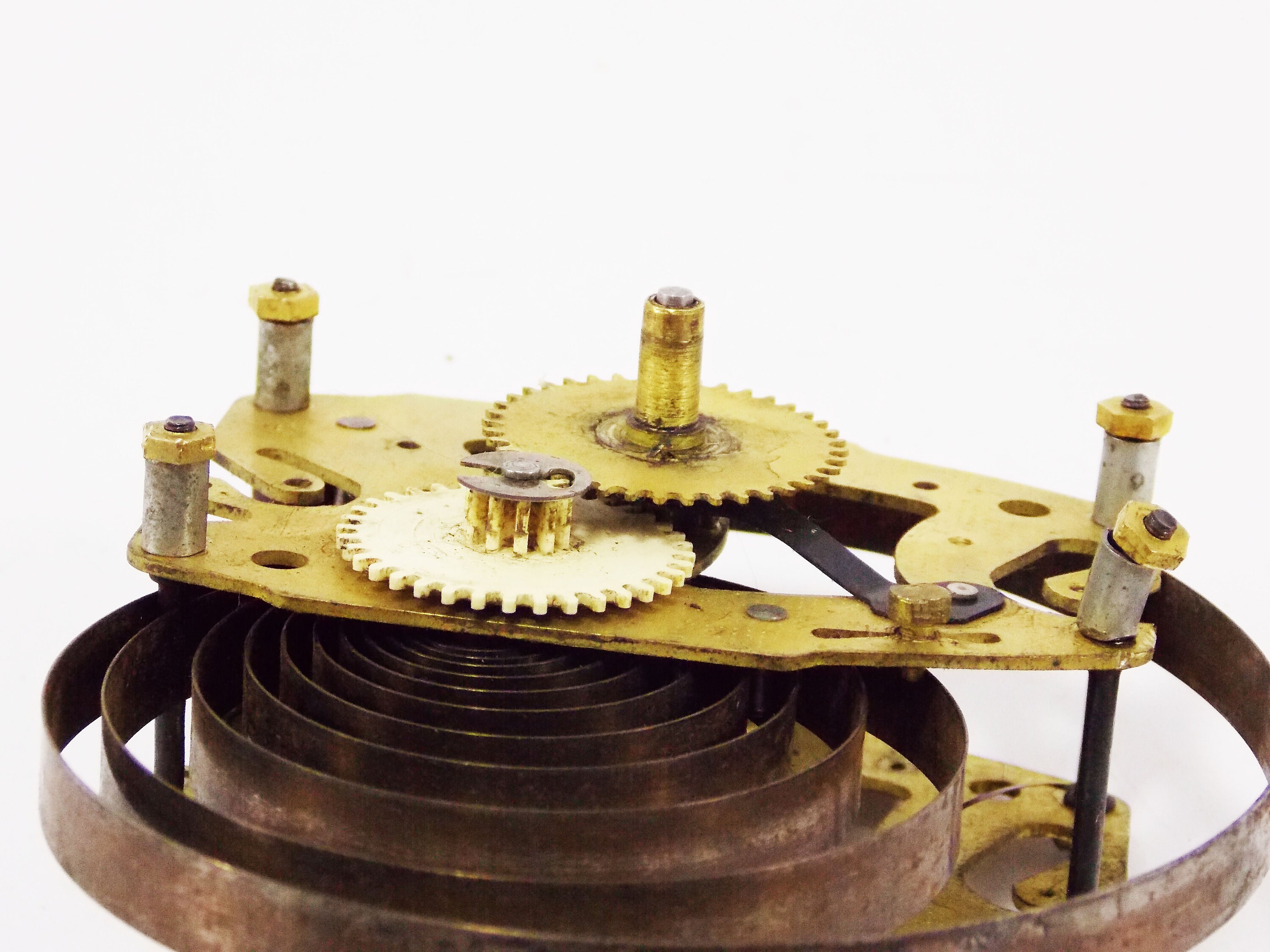 Clock parts mechanism clock repair alarm clock gears brass | Etsy