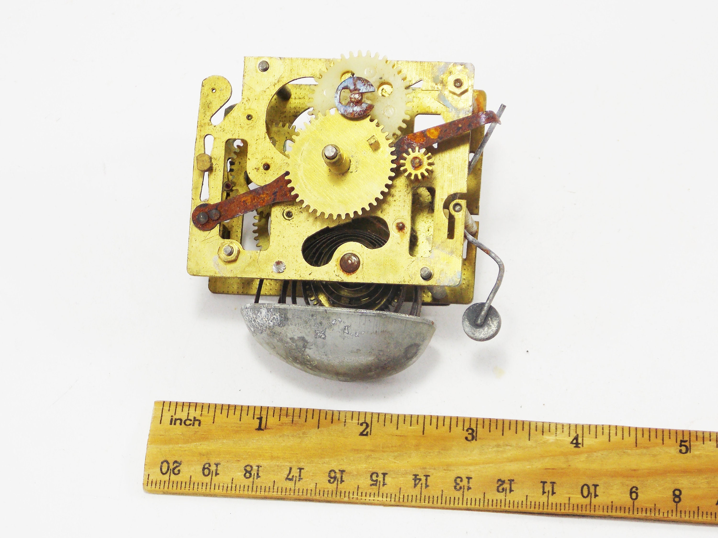 Movement clock parts broken alarm clock mechanism clock repair | Etsy