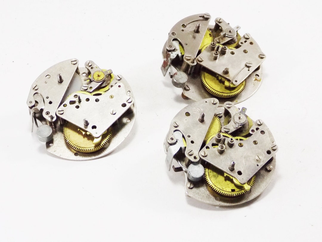 Movement Clock Parts Mechanism Clock Gears Watch Parts Mechanical Watch ...