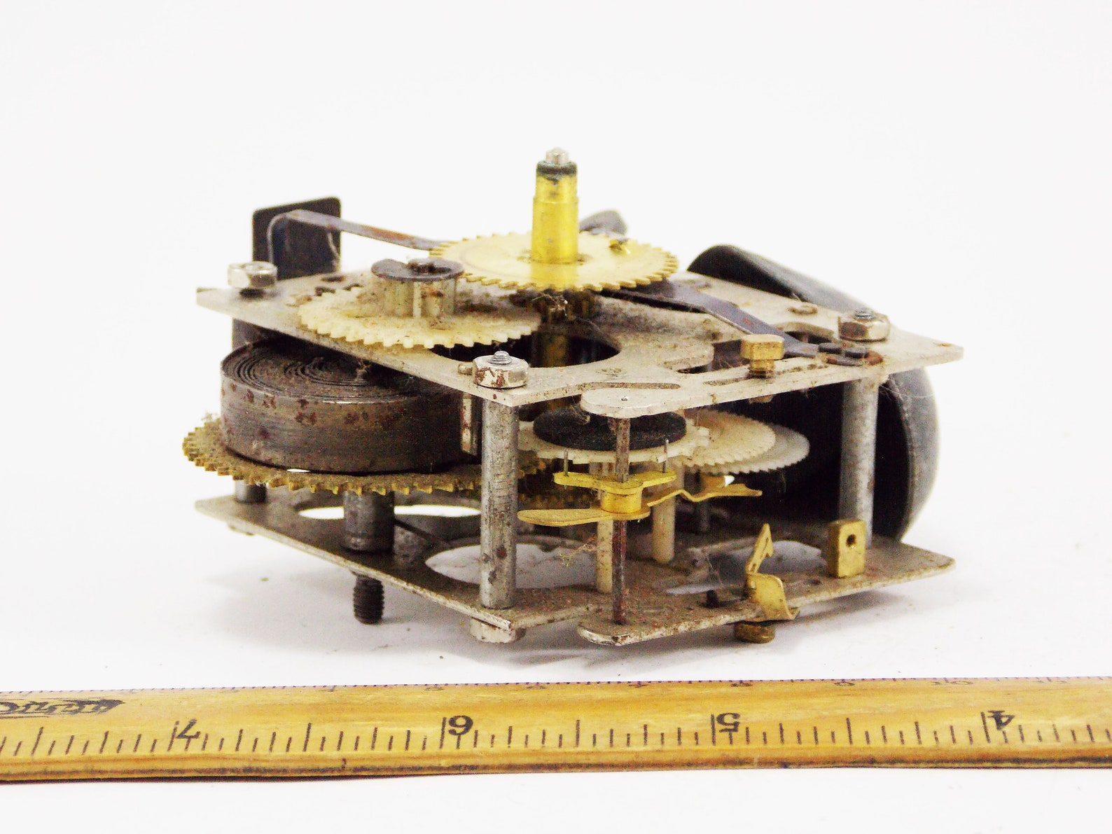 Steampunk clock parts movement clock mechanism brass clock | Etsy