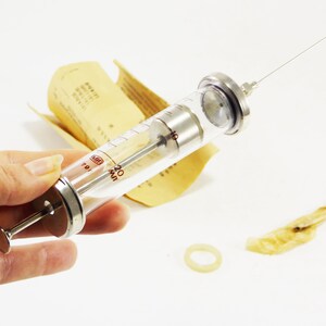 Glass Syringe Needle Medical Syringe Injection Instrument - Etsy