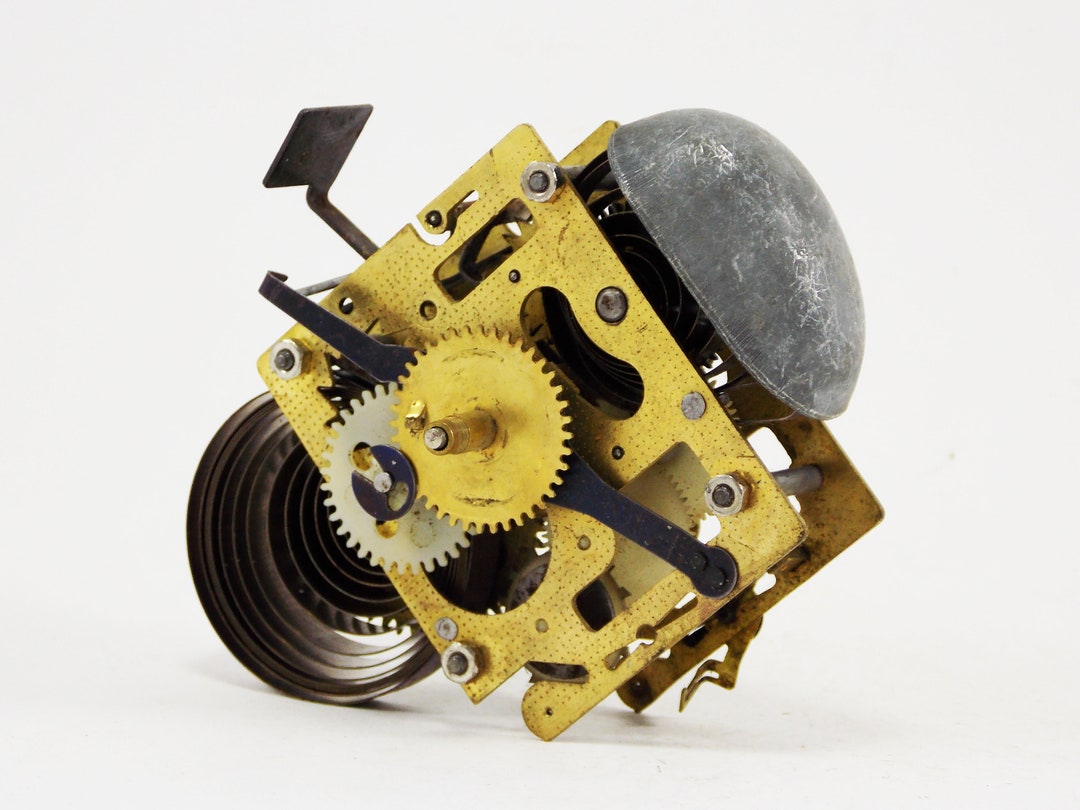 Alarm Clock Broken Mechanical Balance Steampunk Projects Clock Brass ...