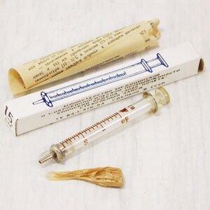 Syringe Needle Medical Injection Steampunk Glass Doctor Veterinary ...