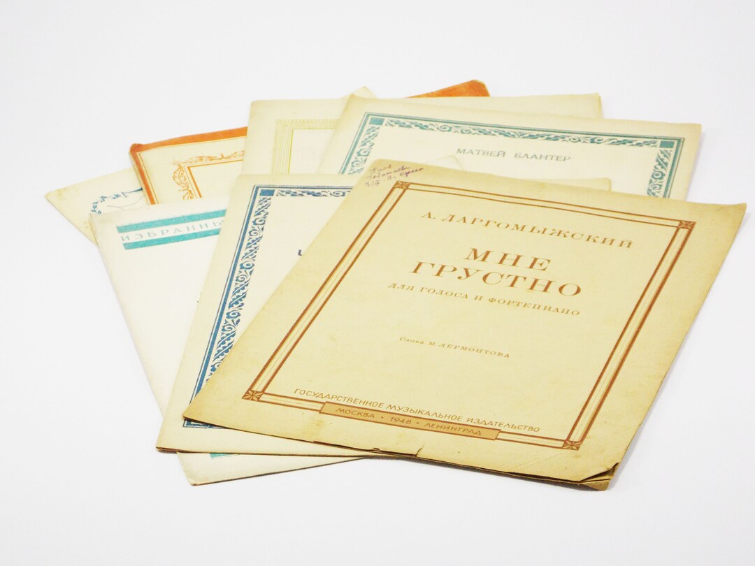 Musical Notes Paper Pack for Crafting Supplies Music Pages Sheet ...