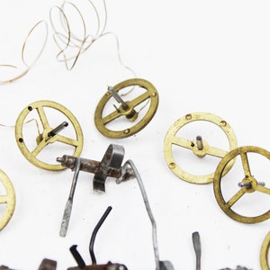 Clock Gears Brass Mechanism Clock Repair Movement Clock Parts Clock ...