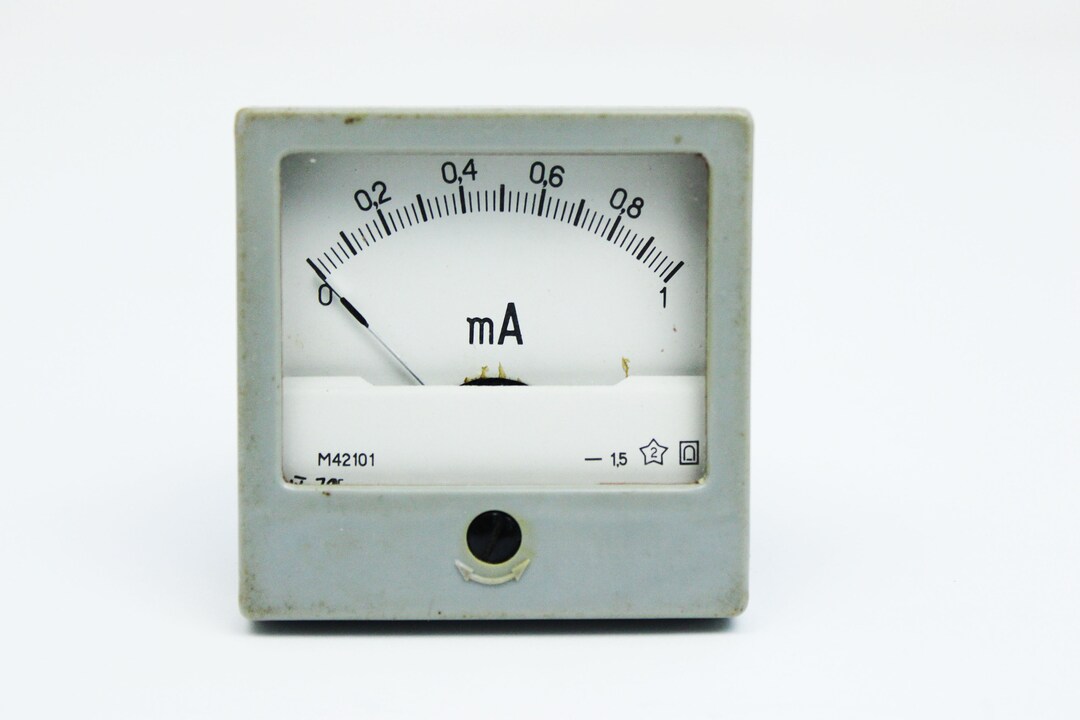 Ammeter Voltmeter Steampunk Supplies Robot Parts Electrical Gadgets Old ...