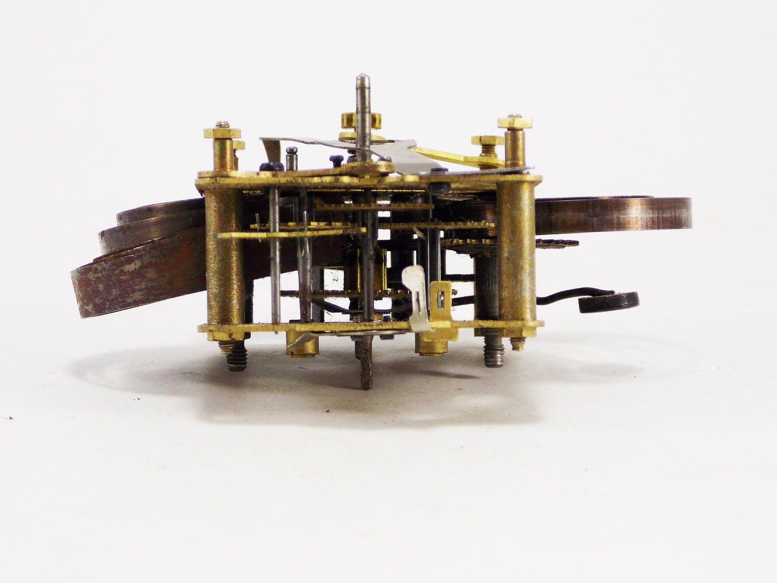 Clock gears brass movement clock parts mechanism clock repair | Etsy