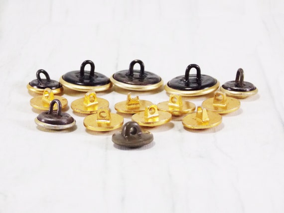 Militaria unique buttons military buttons army golden buttons red army ...