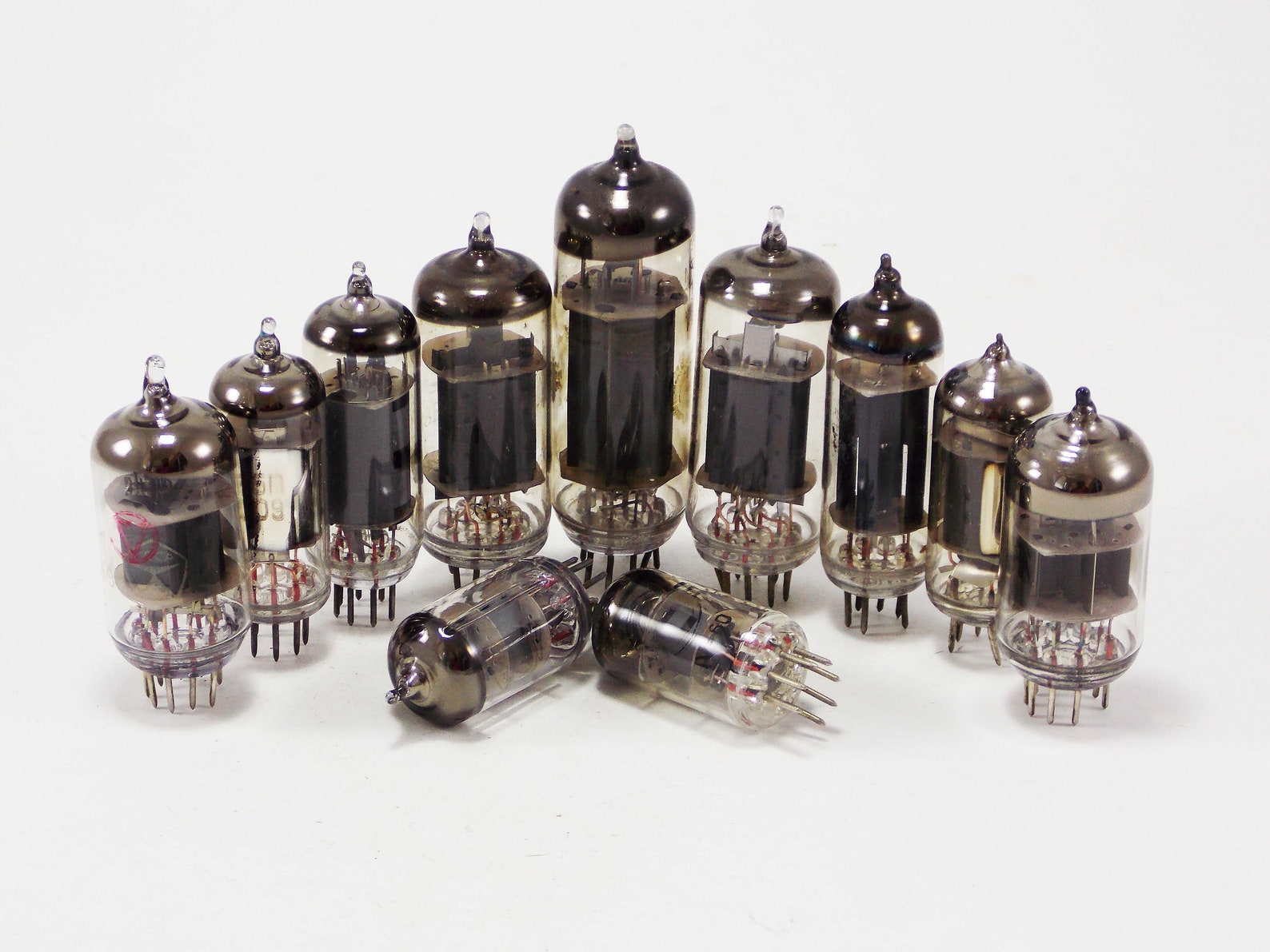 Glass Tube Radio Parts Vacuum Tubes Steampunk Jewelry Supplies Glass ...