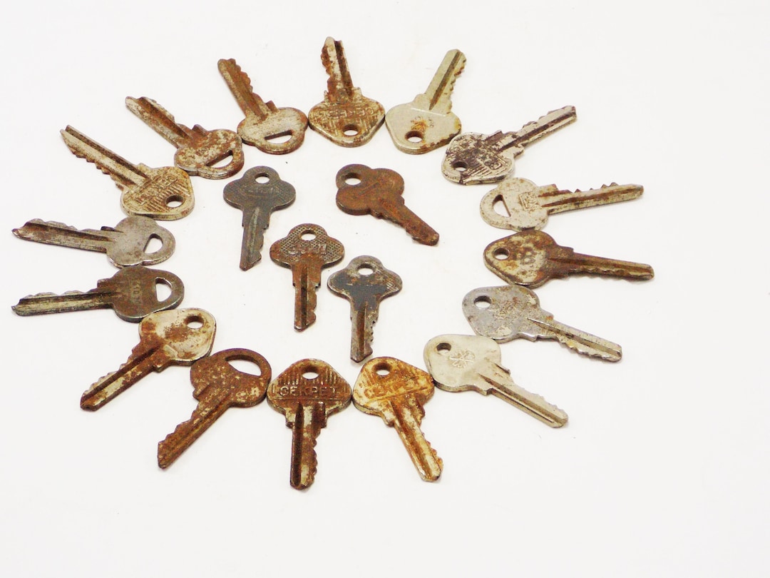 Skeleton Keys Jewelry Steampunk Parts Metal Keys Rustic Keys 50 Mm Keys ...