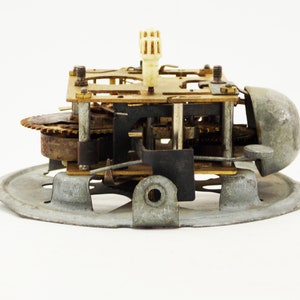 Movement Clock Parts Alarm Clock Repair Brass Mechanism Clock Gears ...