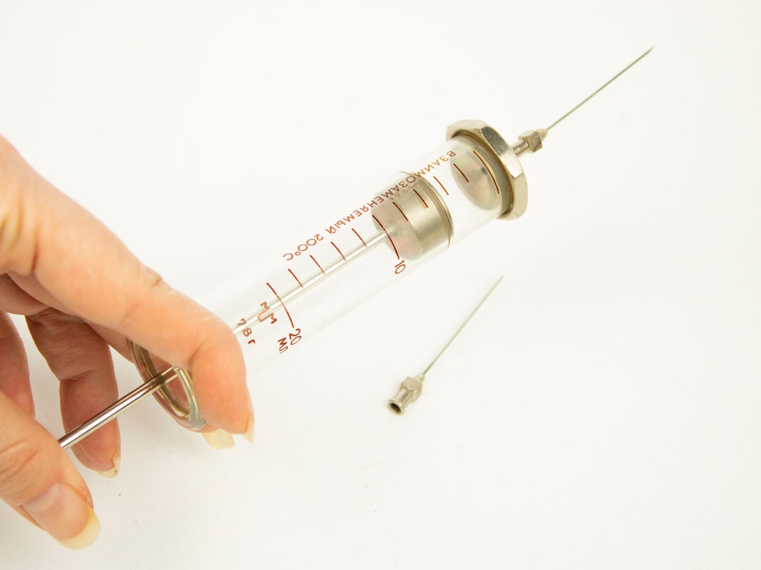 Syringe Medical Injection Instrument Medical Needle Antique Syringe ...