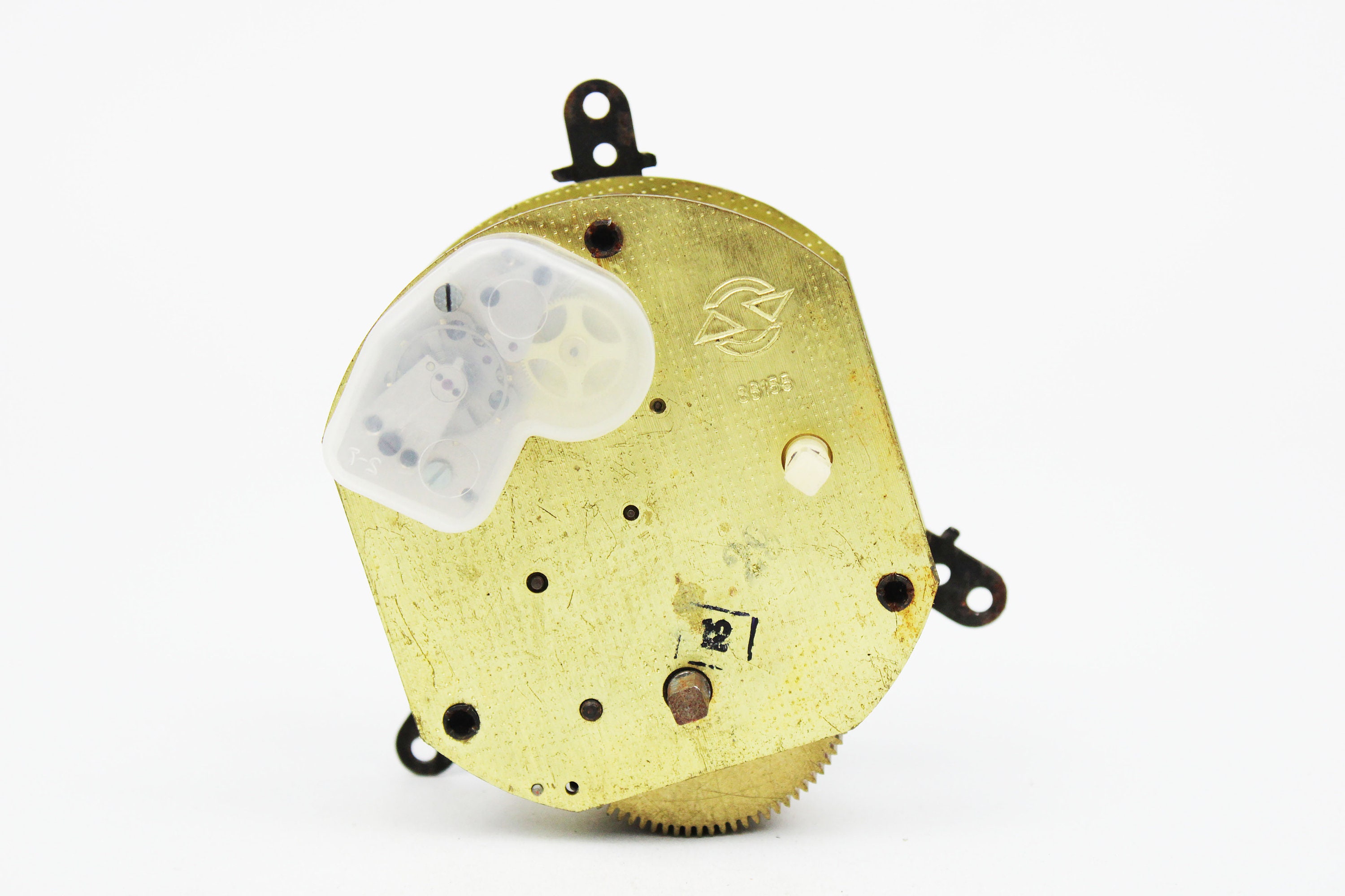 Mechanism Clock Gears Brass Movement Clock Parts Alarm Clock Repair ...