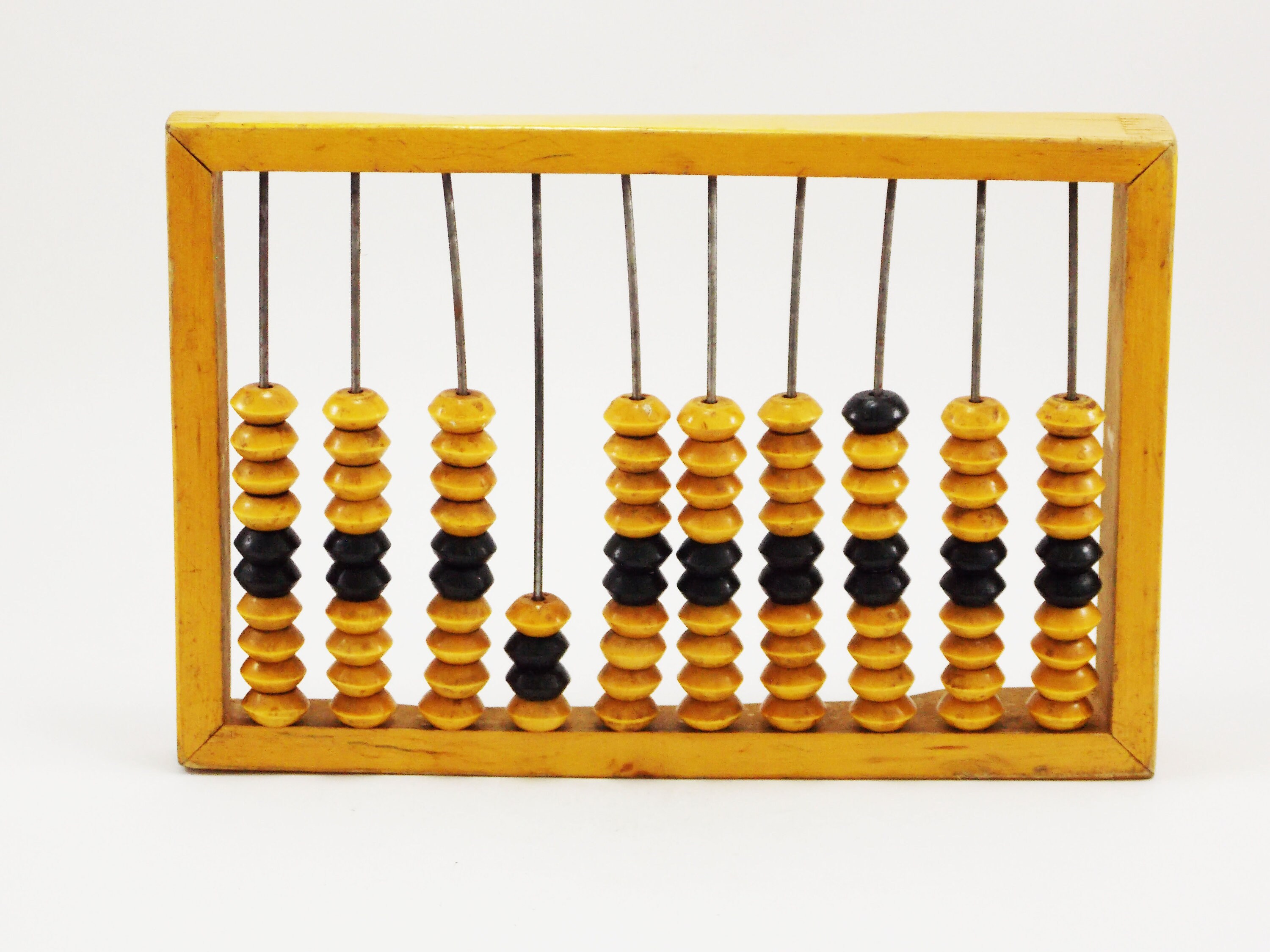 Abacus vintage wooden abacus primitive calculator classroom | Etsy