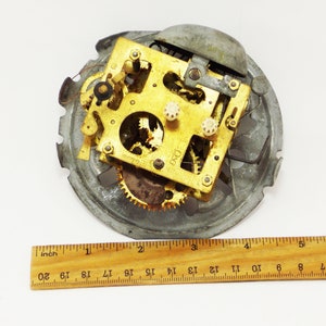 Movement Clock Parts Alarm Clock Repair Brass Mechanism Clock Gears ...