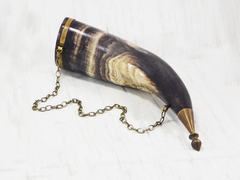 Viking Drinking Horn Ceremonial Cup Wall Decor Natural Dishes | Etsy