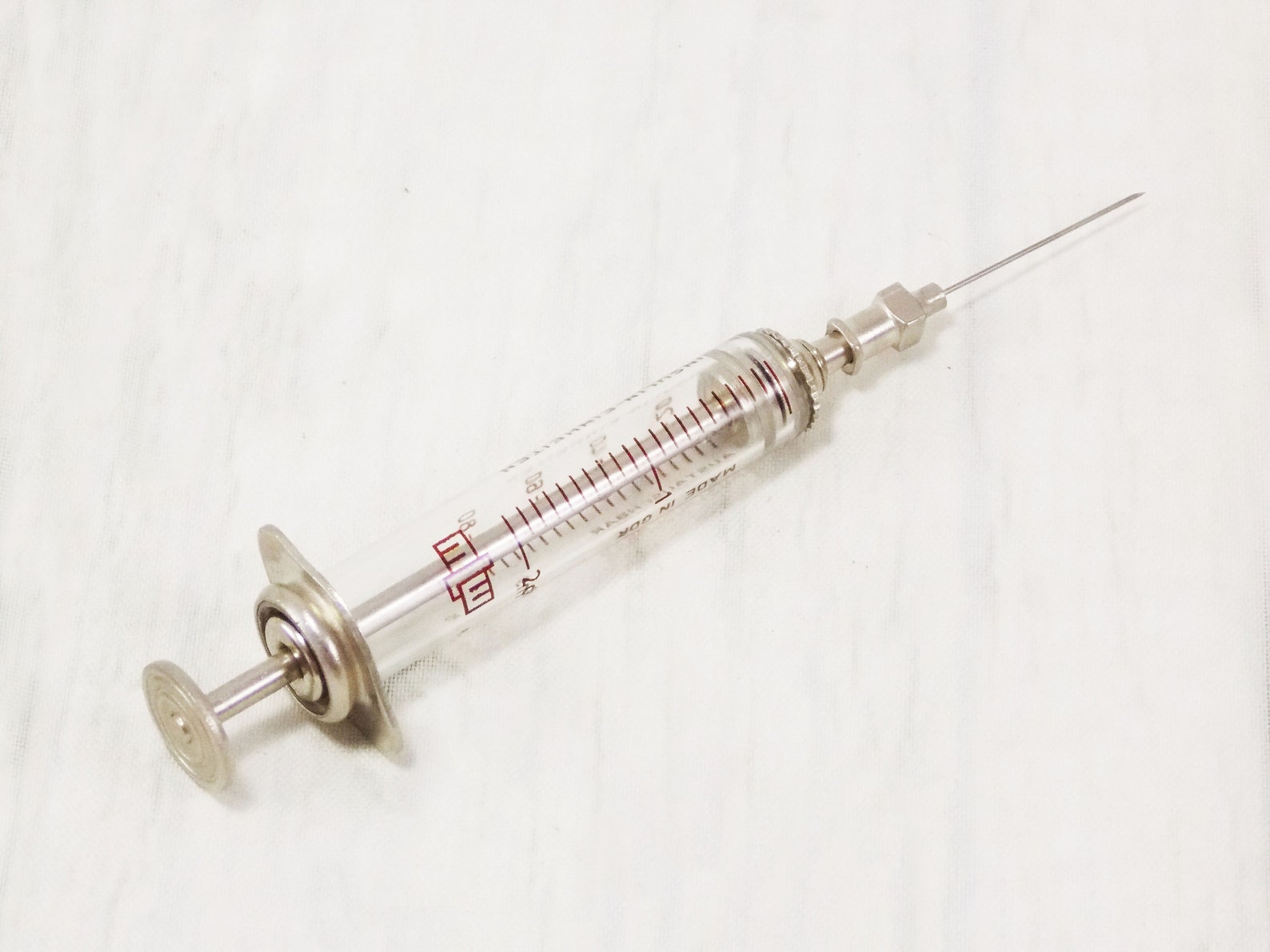 Metal needles syringe medical needles antique medical | Etsy