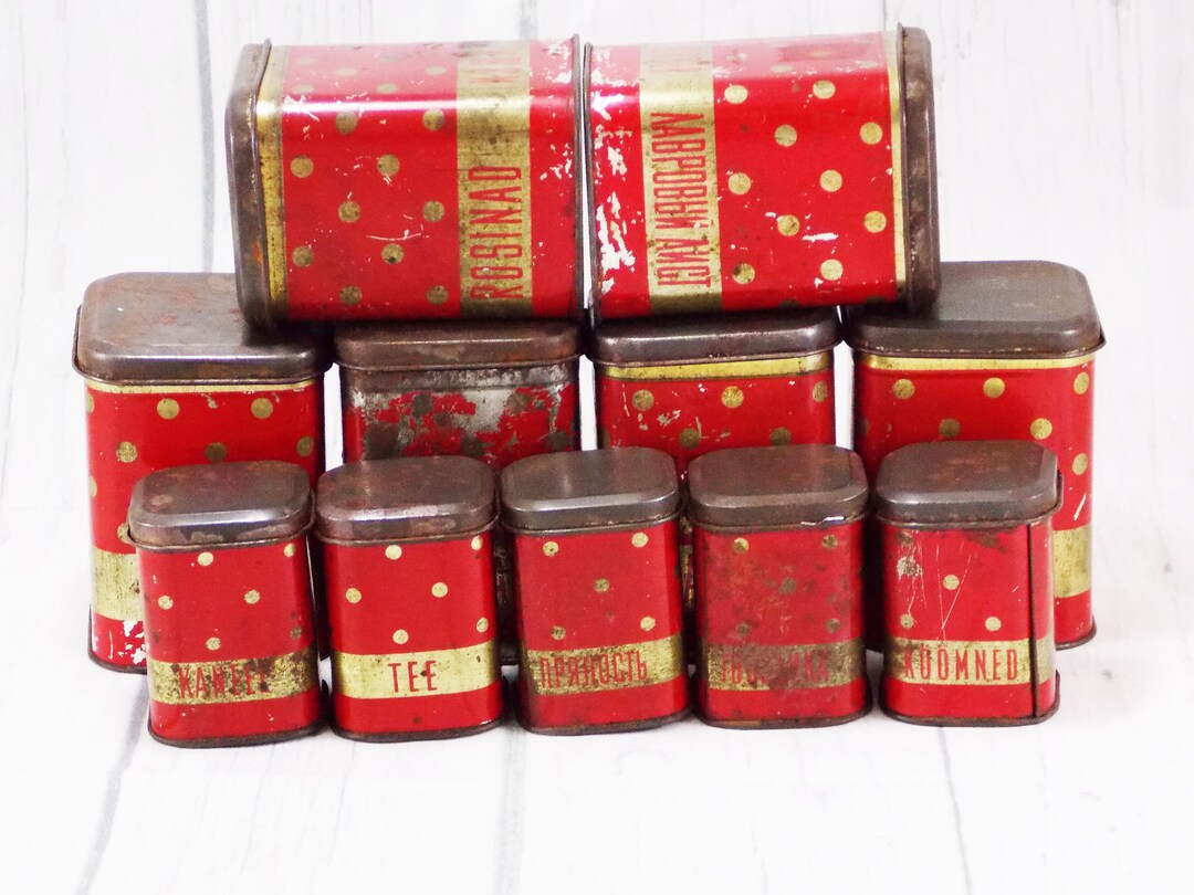 Metal Cans Steampunk Robot Metal Boxes Storage Large Boxes Coffee Cans ...