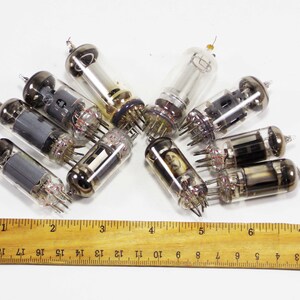 Electronic Parts Glass Lamp Radio Parts Vacuum Tubes Old Lamp Parts Television Tubes Steampunk ...