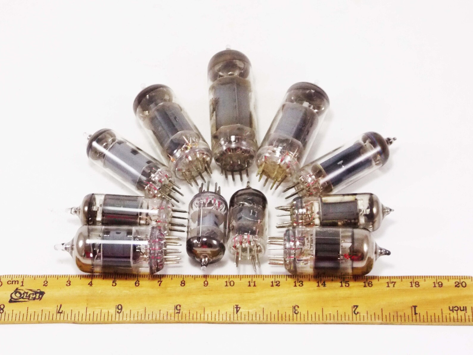 Glass tube radio parts vacuum tubes steampunk jewelry supplies | Etsy