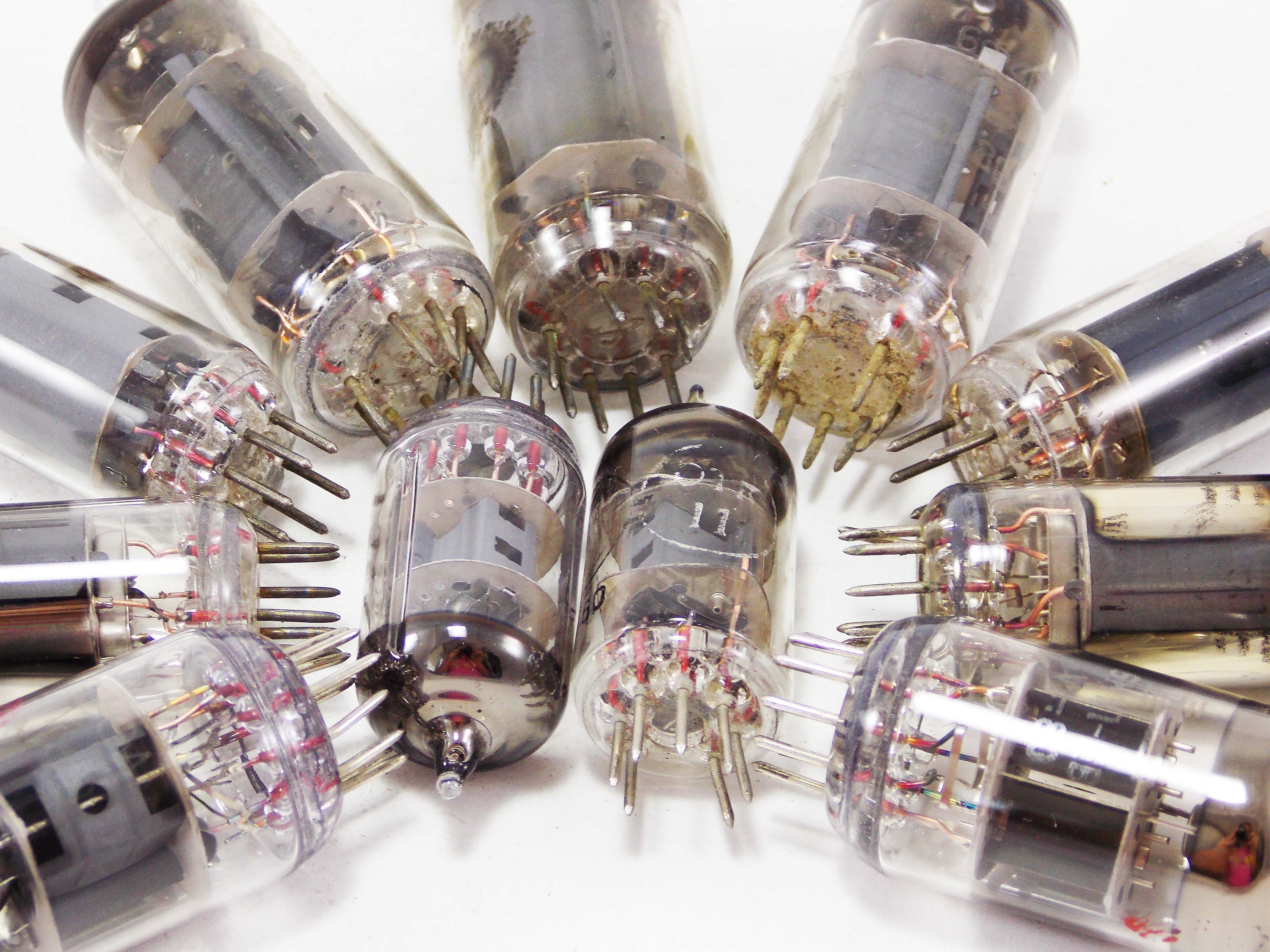 Glass tube radio parts vacuum tubes steampunk jewelry supplies | Etsy