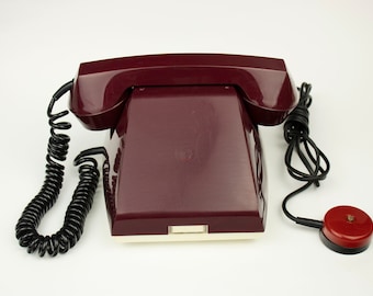 Vintage Office Telephone / 1990's Phone in Silver With Calculator - Etsy