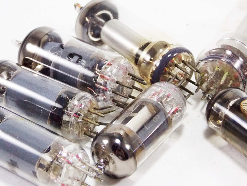 Electronic Parts Glass Lamp Radio Parts Vacuum Tubes Old Lamp | Etsy