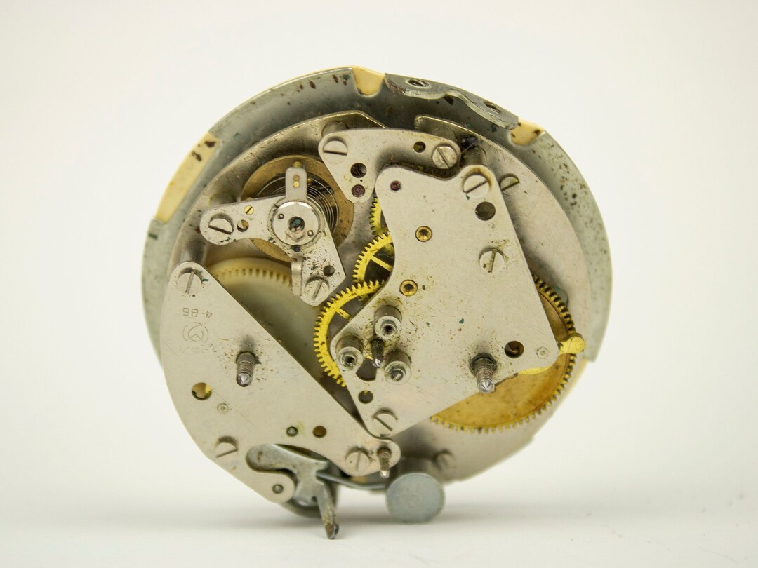 Mechanism Clock Alarm Clock Repair 60 Mm Broken Clock Parts Steampunk ...