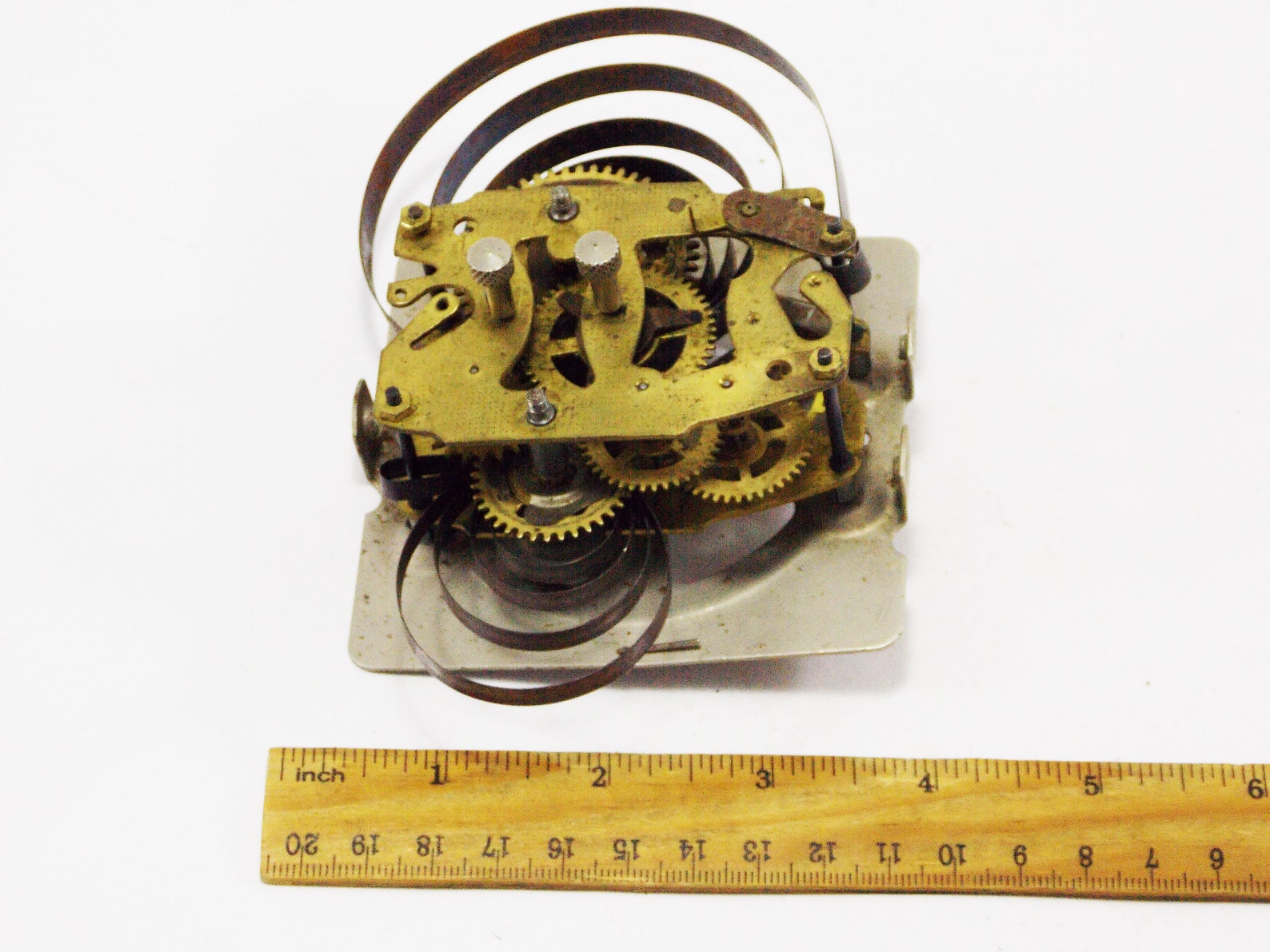 Clock Parts Clock Gears Brass Plate Mechanism Clock Repair | Etsy