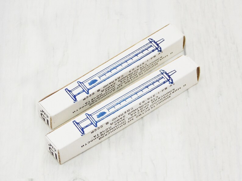 Antique Medical Glass Syringe Medical Injection Instrument | Etsy