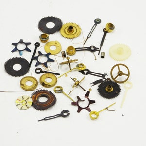 Clock Parts Alarm Clock Gears Brass Clock Hands Steampunk Supplies ...