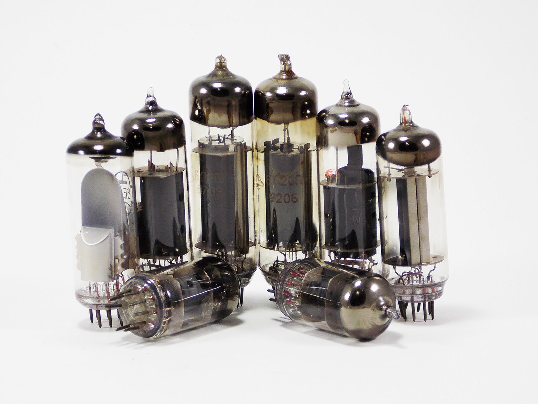 Glass Lamp Radio Parts Vacuum Tubes Electronic Number Found Art Mixed ...