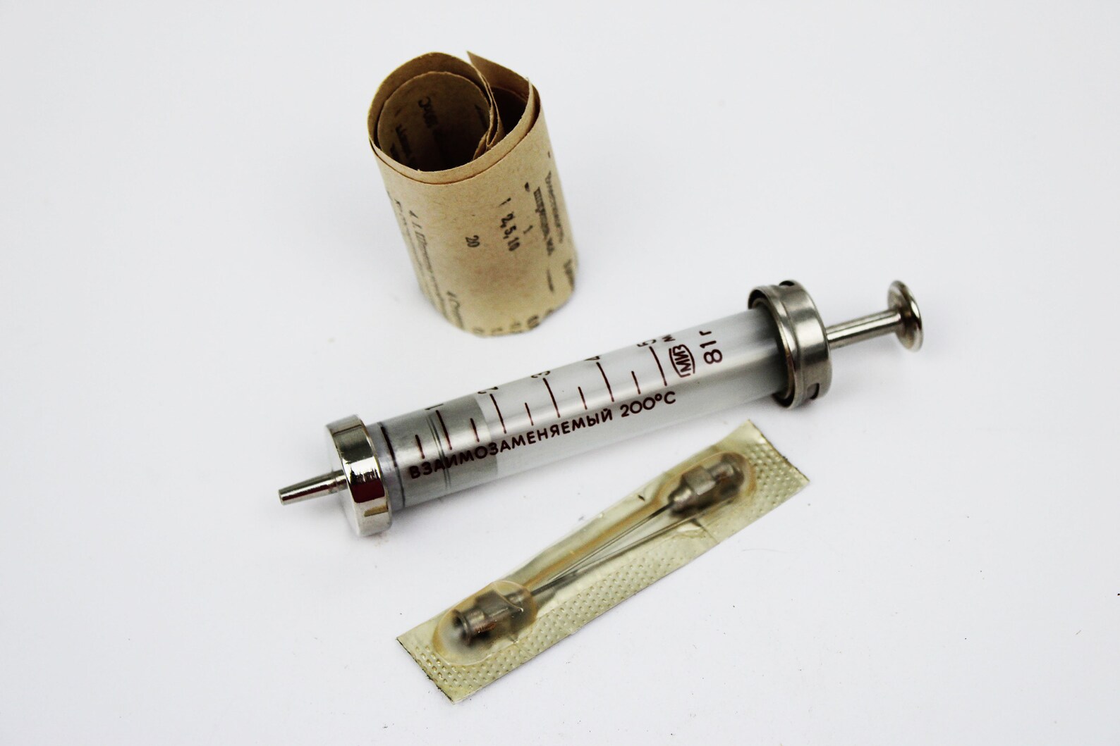 Medical Syringe Pen Metal Needle Syringe Glass Tubes Medical | Etsy