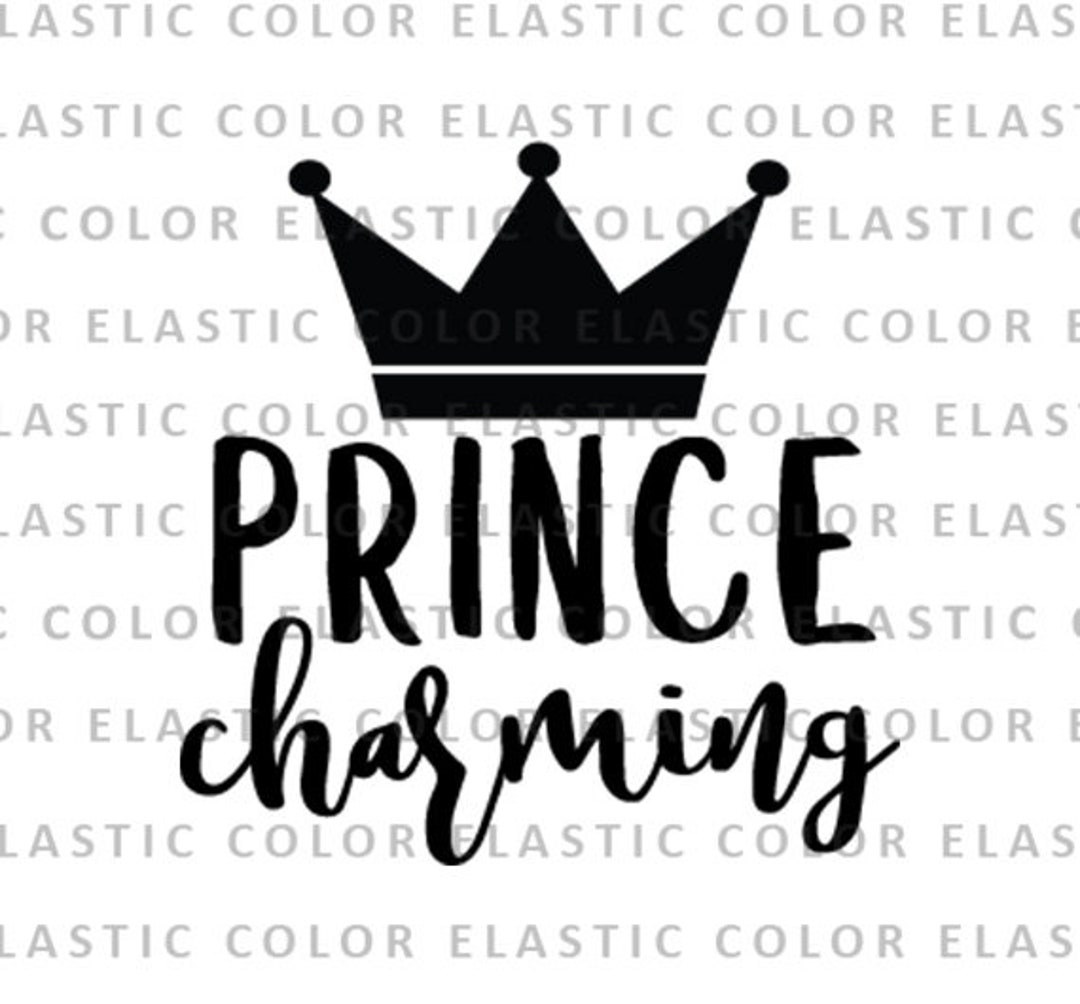 Prince Charming Svg File - Prince Boy Graphics - Prince T Shirt Design ...