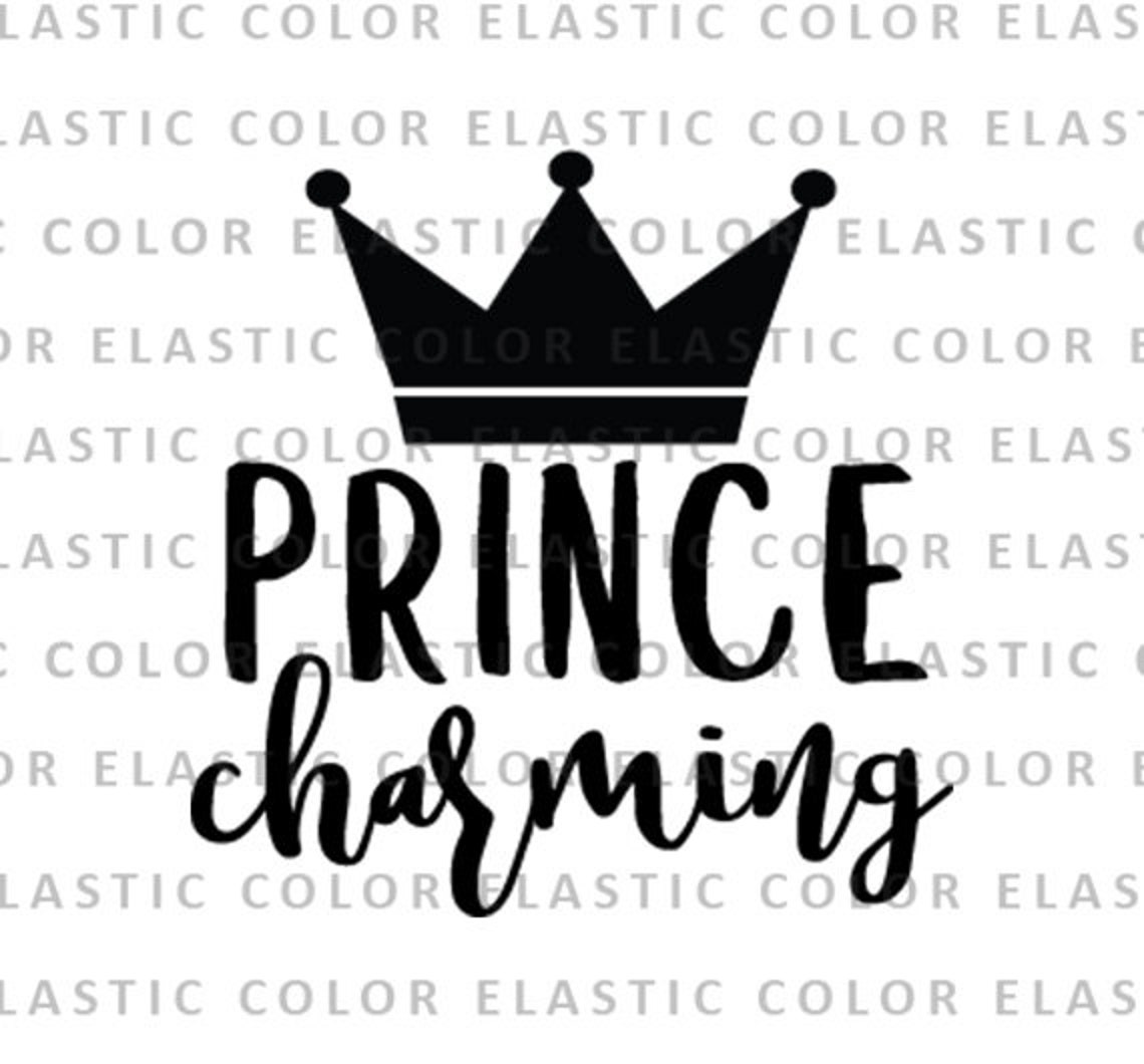 Prince Charming Svg File Prince Boy Graphics Prince T - Etsy