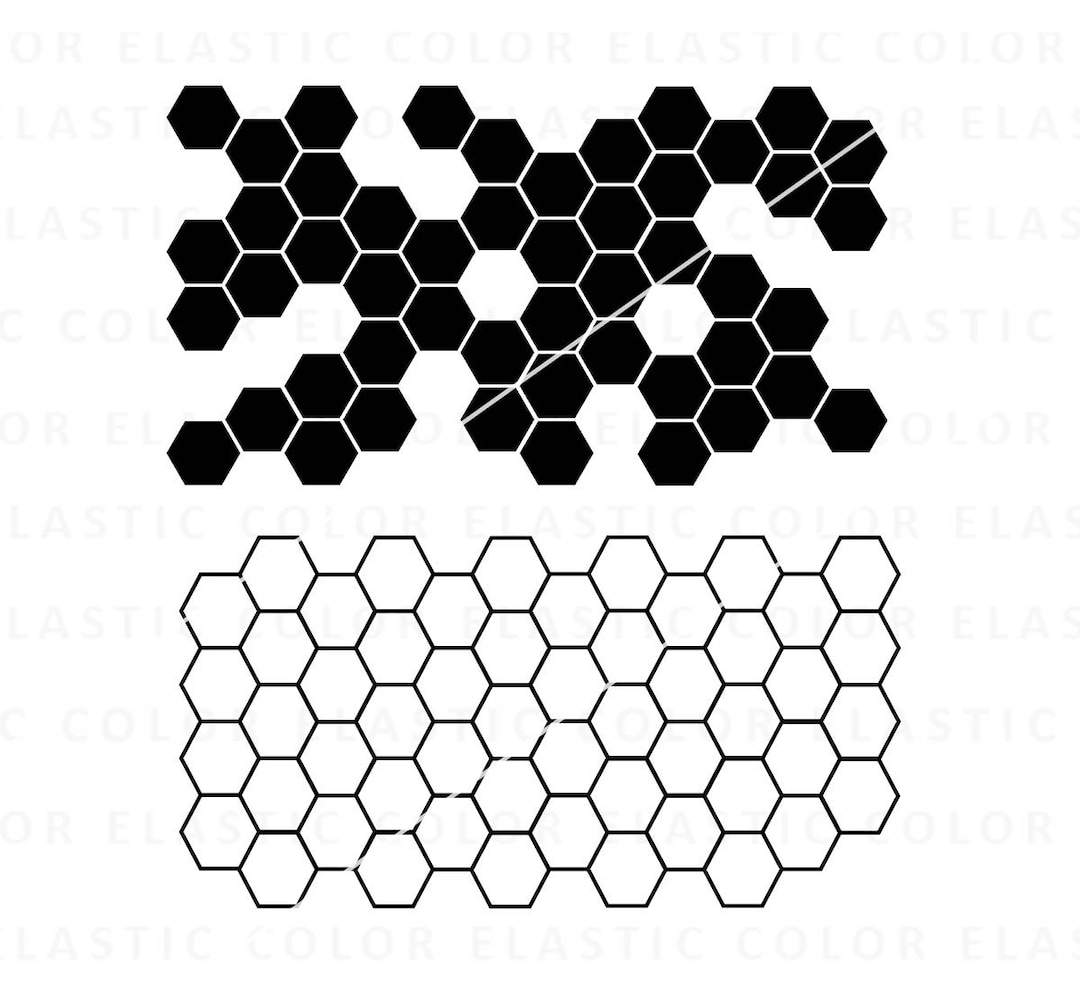 Honeycomb Svg, Hexagon Svg, Honeycomb Vector Clipart, Honeycomb Pattern ...
