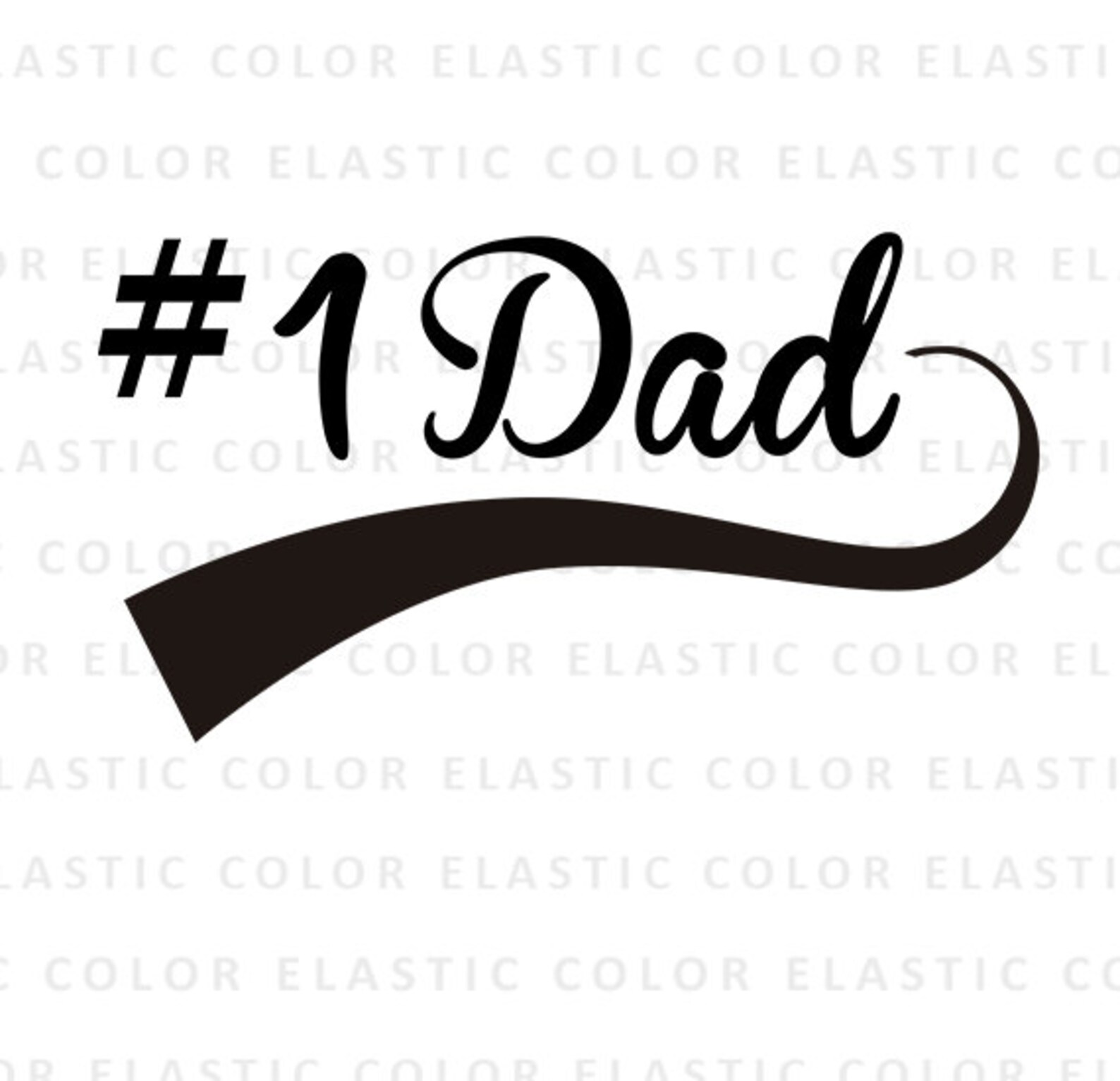 Dad Svg - Number One Dad Svg - Daddy Word Art Digital Download Svg, Png ...