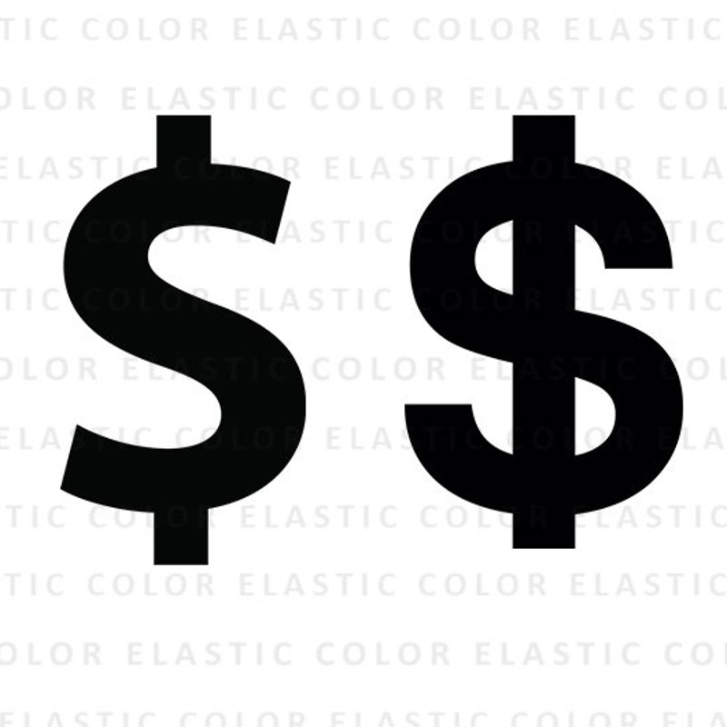 Dollar Sign Svg - Etsy