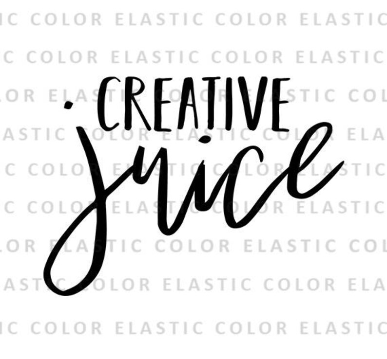 Creative Juice Svg File Juice Mug Design and Cut File for | Etsy