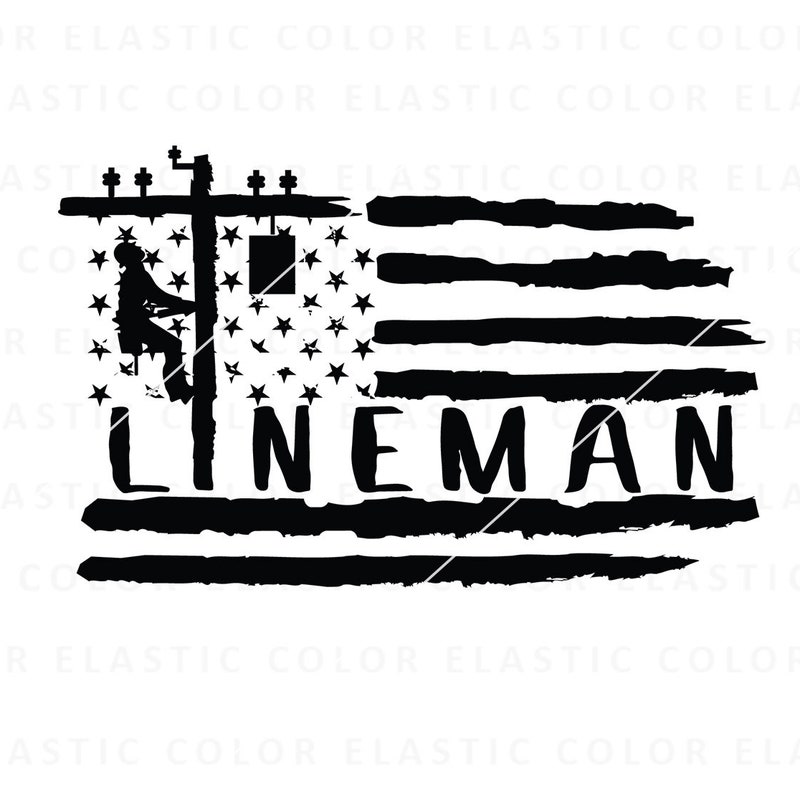 Lineman Logo - Etsy