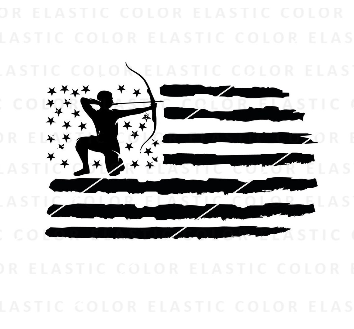 Archery Svg, Archery Flag Svg, Archer Sublimtation Png, Archer Design ...