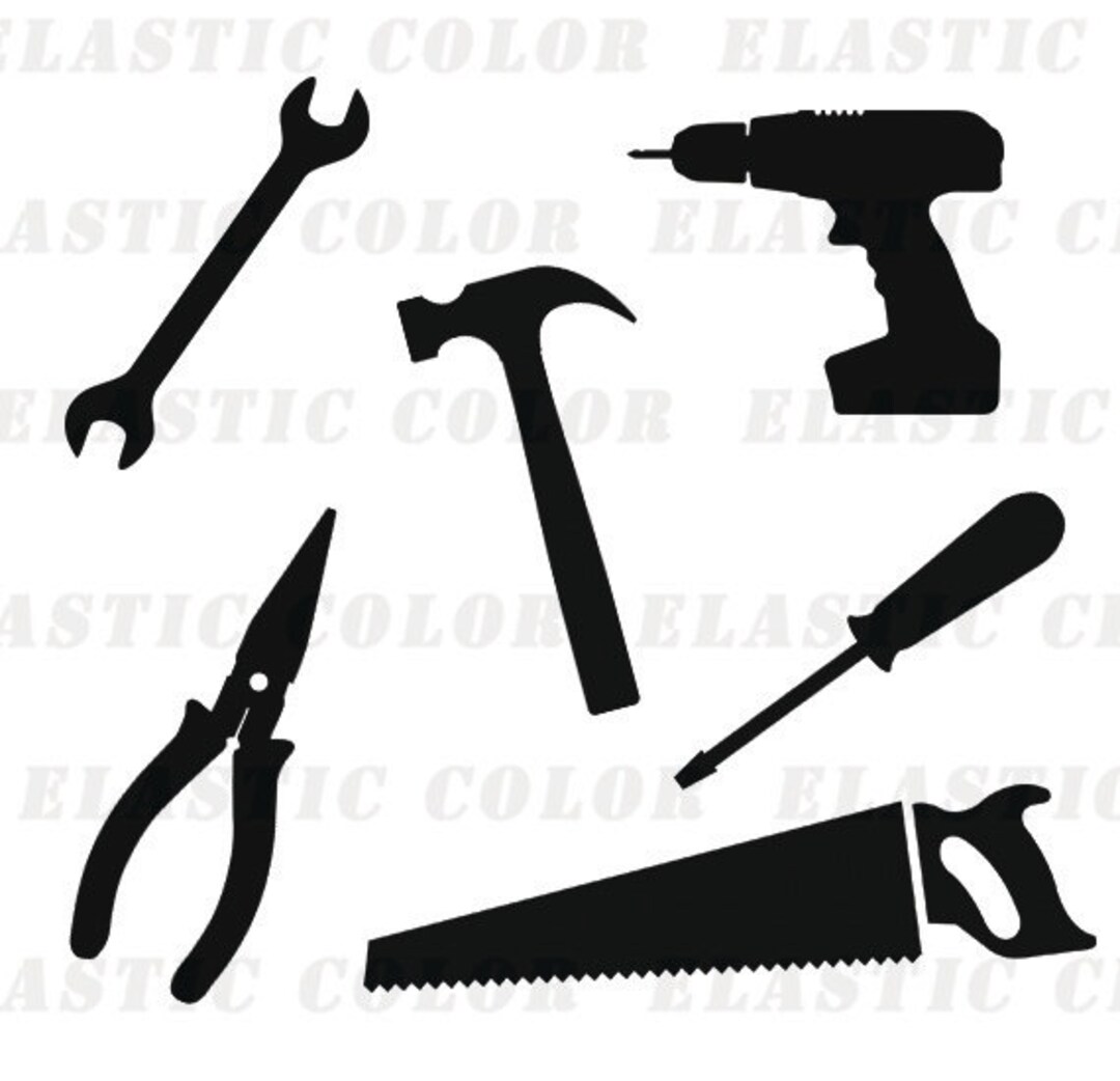 Tools Svg - Tools Clipart - Tool Digital Download Files Svg, Png, Dxf ...