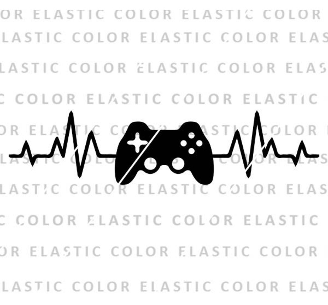 Game Svg, Game Heartbeat Clipart, Gamer Life Iron on and Cricut Svg ...