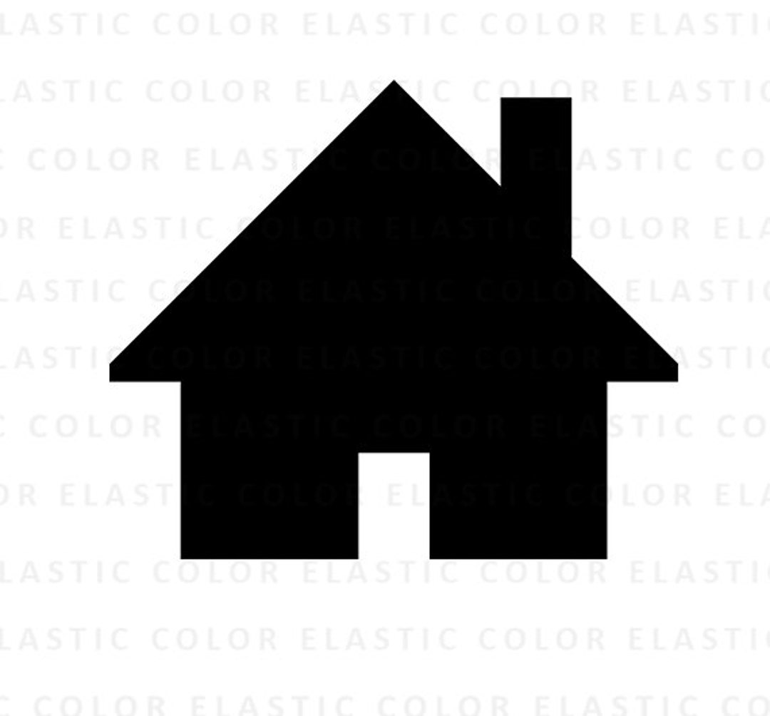 House Svg File - House Icon - Home Icon - House Clipart Digital ...