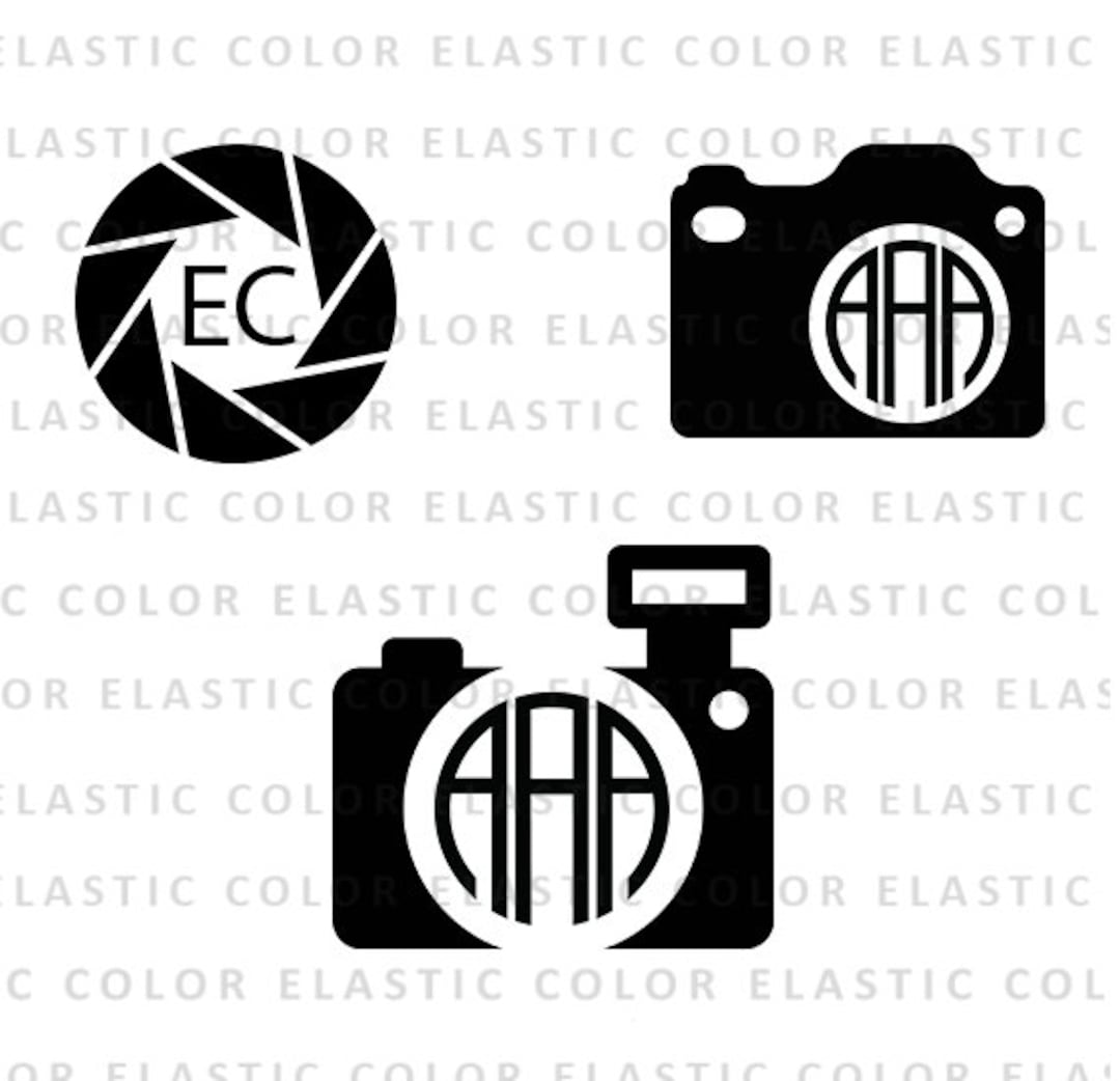 Camera Svg - Camera Monogram Clipart - Photography Svg - Photography ...