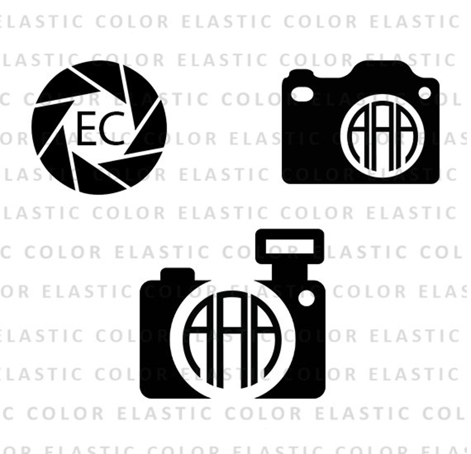 Camera Svg Camera Monogram Clipart Photography Svg | Etsy