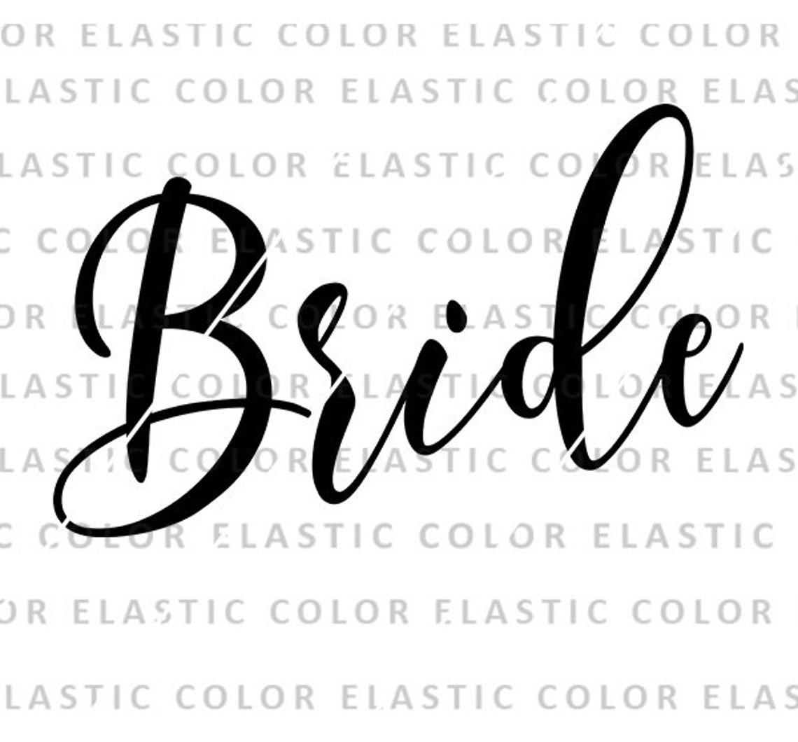 Bride Svg Wedding Design Bride Cricut and Shirt Png - Etsy