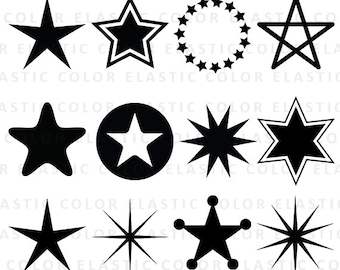 Star SVG File Star DXF Star Png Star Svg Files Rising Star - Etsy